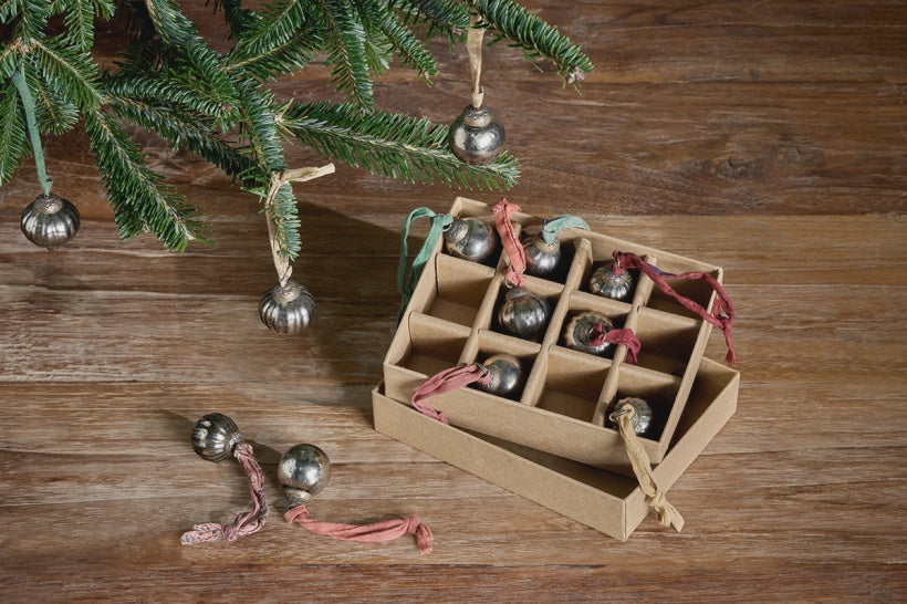 Dew Drop Baubles - Antique Gold – Create Cornwall