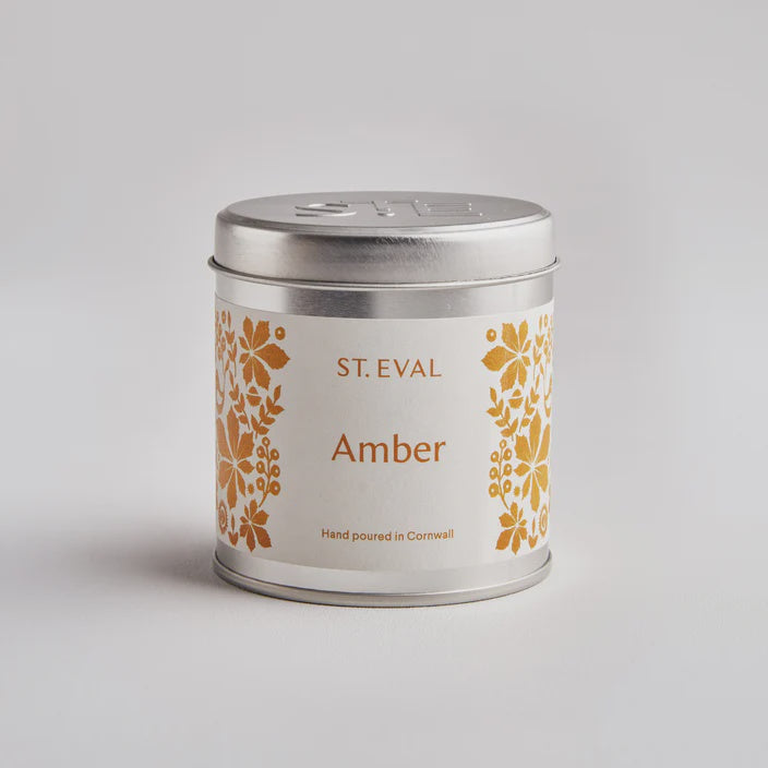 Tin Candle - Amber – Create Cornwall