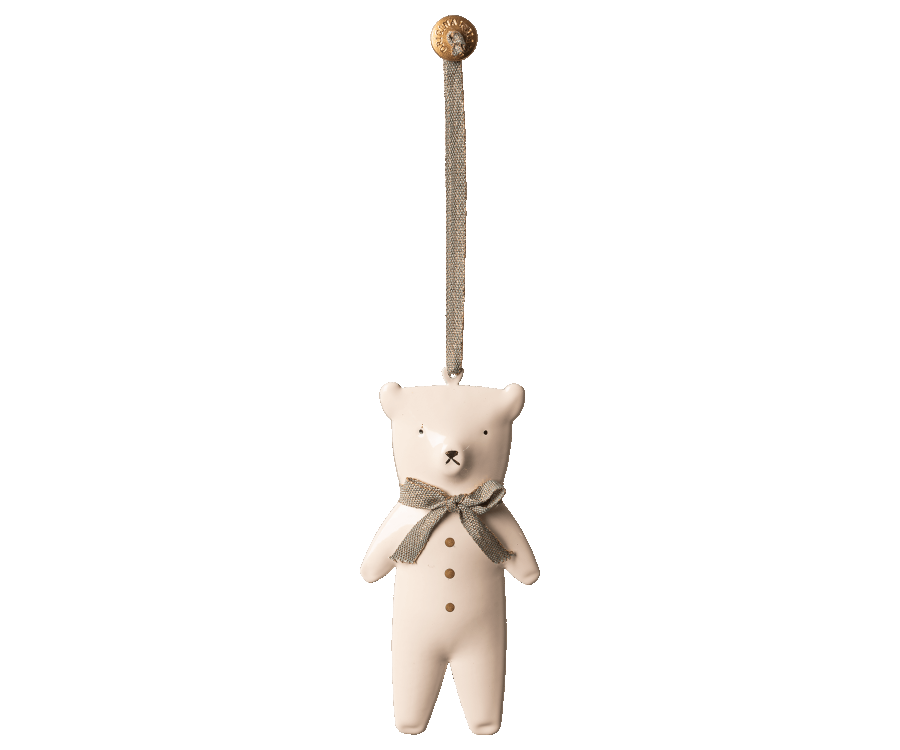 Metal Teddy Bear Ornament – Create Cornwall