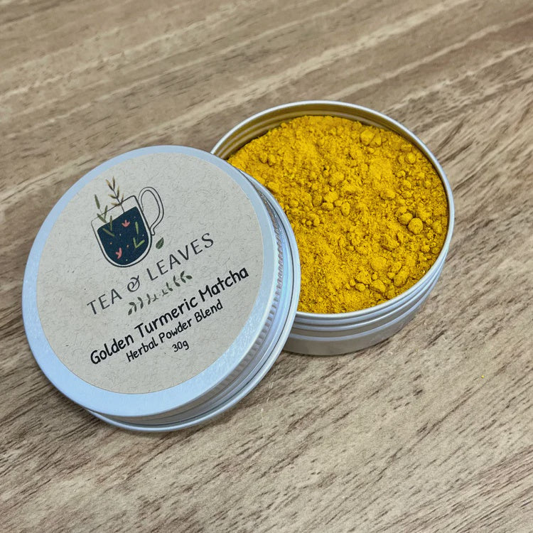 Golden Tumeric Matcha 30g Tin – Create Cornwall